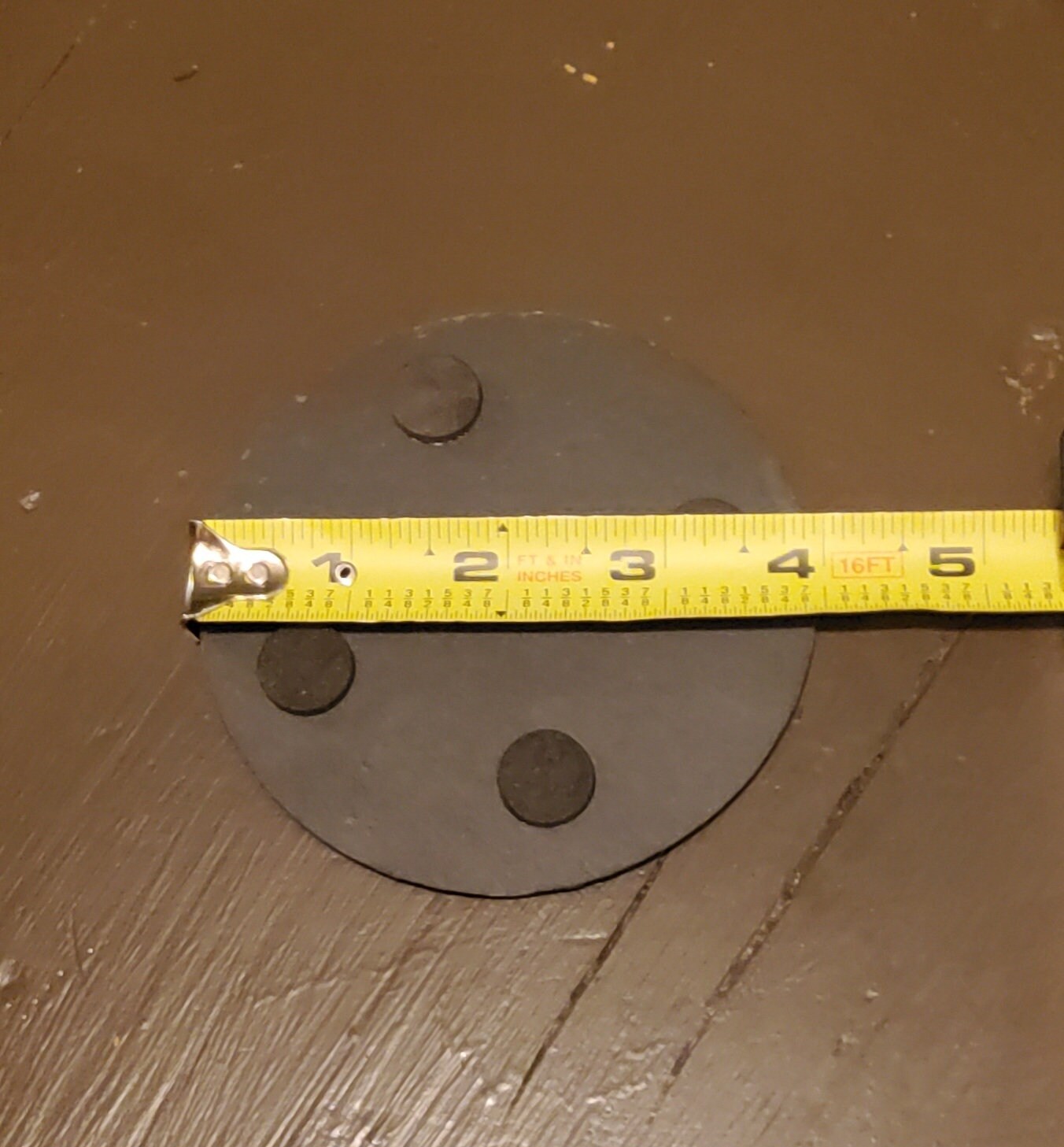 Mini Pendulum Board 4 Inch Round Slate - Etsy