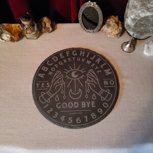 Slate Pendulum Board, Divination Board, Dowsing Board, Spirit Board ...