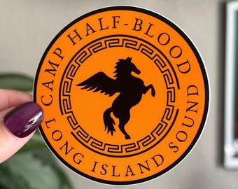 Camp Half-blood Clear Sticker, Inspired by the Percy Jackson Series by ...