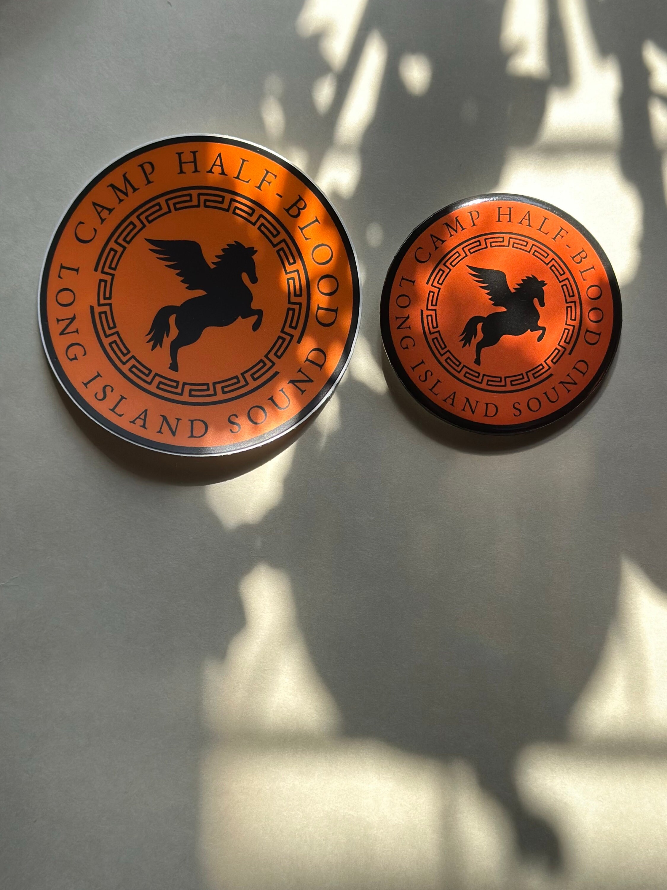Camp Half-blood Round Button / Percy Jackson - Etsy