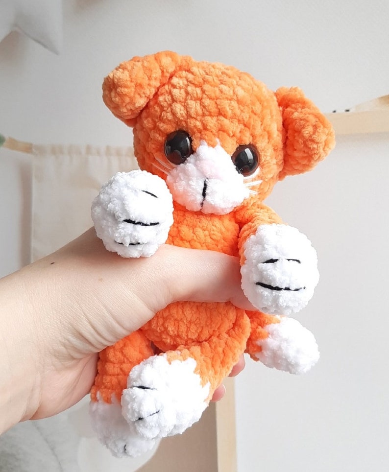 Crochet PATTERN Kitten Cat Amigurumi Tutorial PDF in English - Etsy