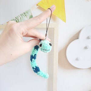 Crochet PATTERN Snake Keychain, No Sew, Amigurumi Tutorial PDF in ...