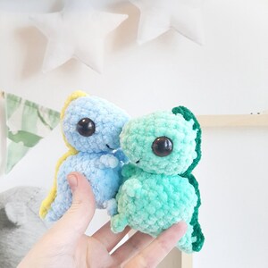 Crochet PATTERN Dinosaur Dragon, Raptor Crochet Pattern, Amigurumi ...