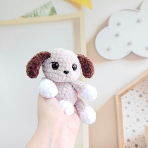 Crochet PATTERN Dog, Mini Puppy, Amigurumi Tutorial PDF in English, PDF ...