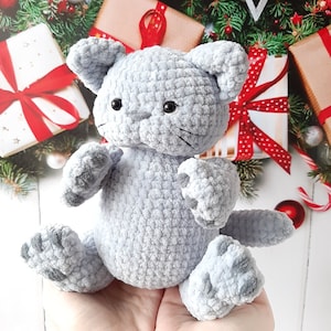Crochet PATTERN Cat, Kitten, Amigurumi Tutorial PDF in English - Etsy