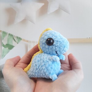 Crochet PATTERN Dinosaur Dragon, Raptor Crochet Pattern, Amigurumi ...