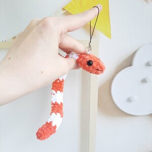 Crochet PATTERN Snake Keychain, No Sew, Amigurumi Tutorial PDF in ...