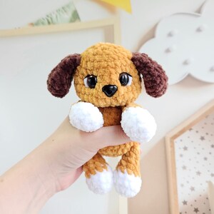 Crochet PATTERN Dog, Mini Puppy, Amigurumi Tutorial PDF in English, PDF ...