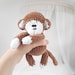 Crochet PATTERN Monkey, Amigurumi Tutorial PDF in English, Christmas ...