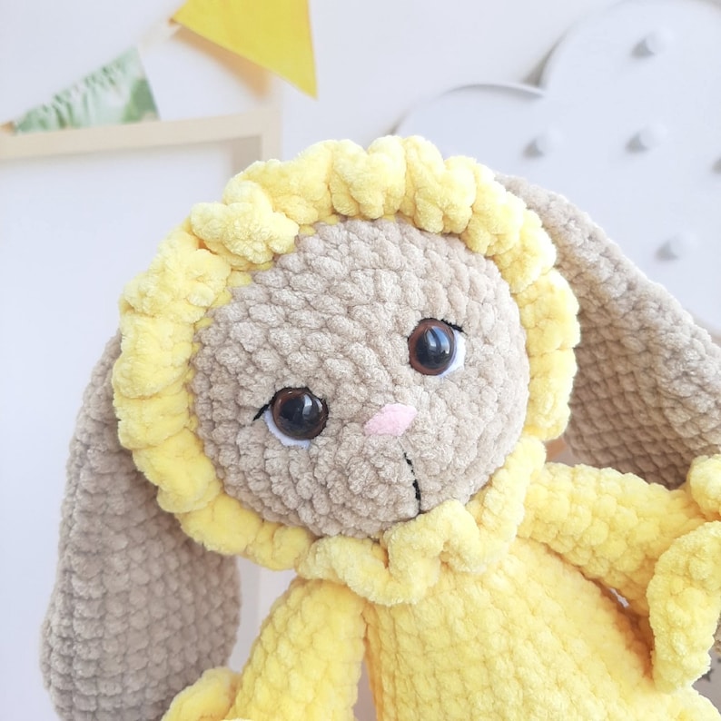 Crochet PATTERN Bunny in Pajamas Amigurumi Tutorial in - Etsy