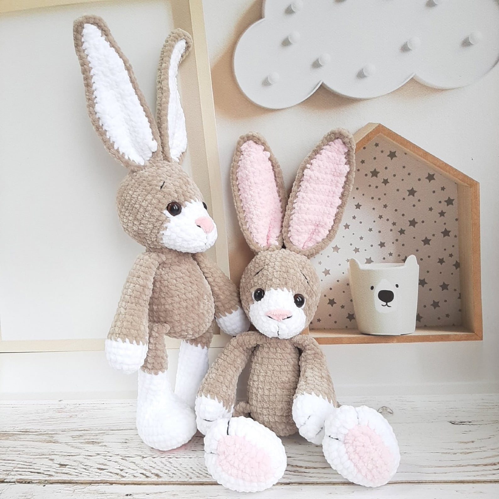 Crochet PATTERN Bunny Rabbit, Amigurumi Tutorial PDF in English ...