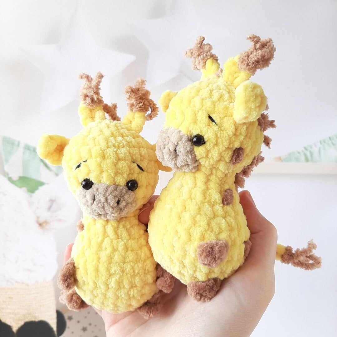 Crochet PATTERN Giraffe, Amigurumi Tutorial PDF in English - Etsy