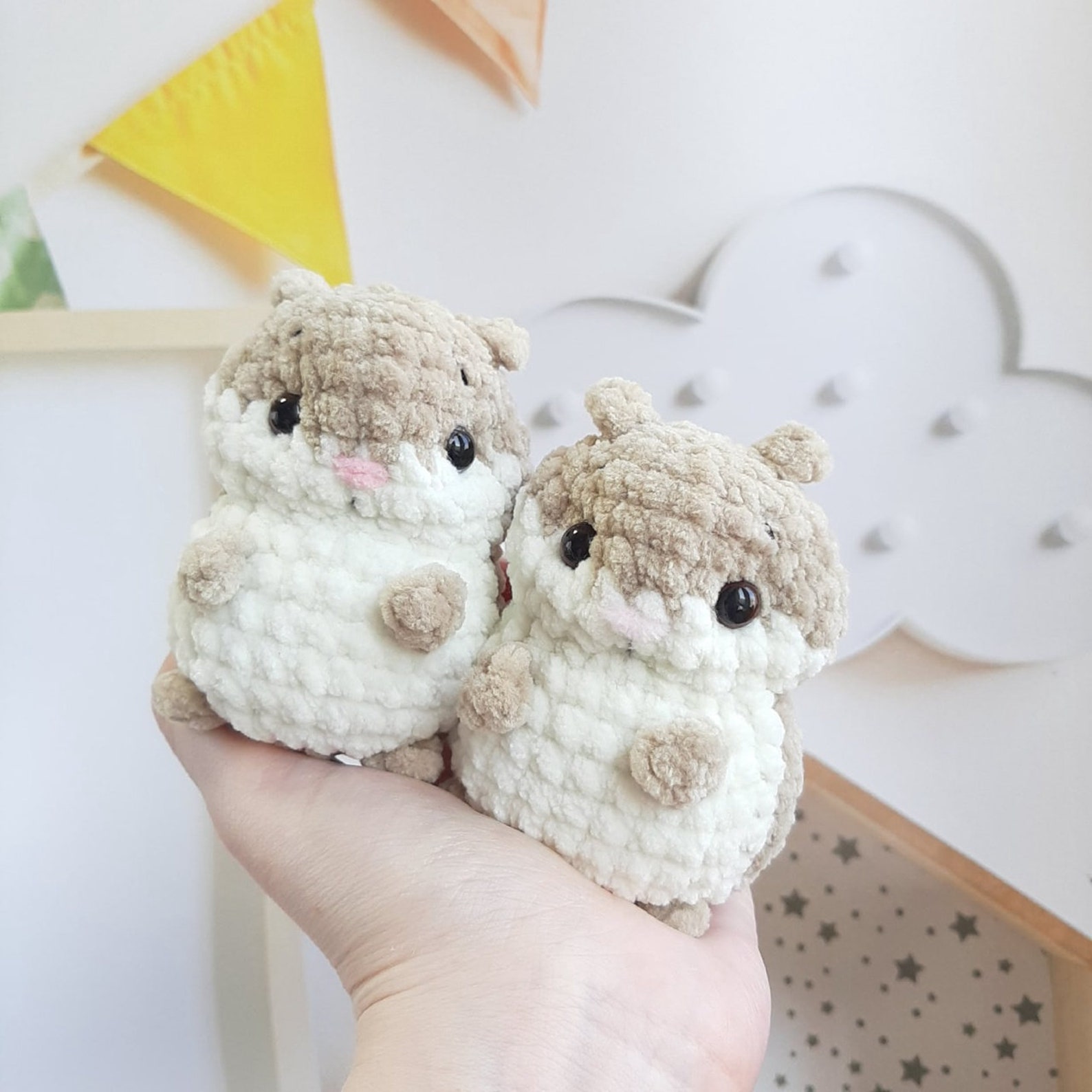 Crochet PATTERN Hamster No Sew Amigurumi Tutorial PDF in - Etsy Australia