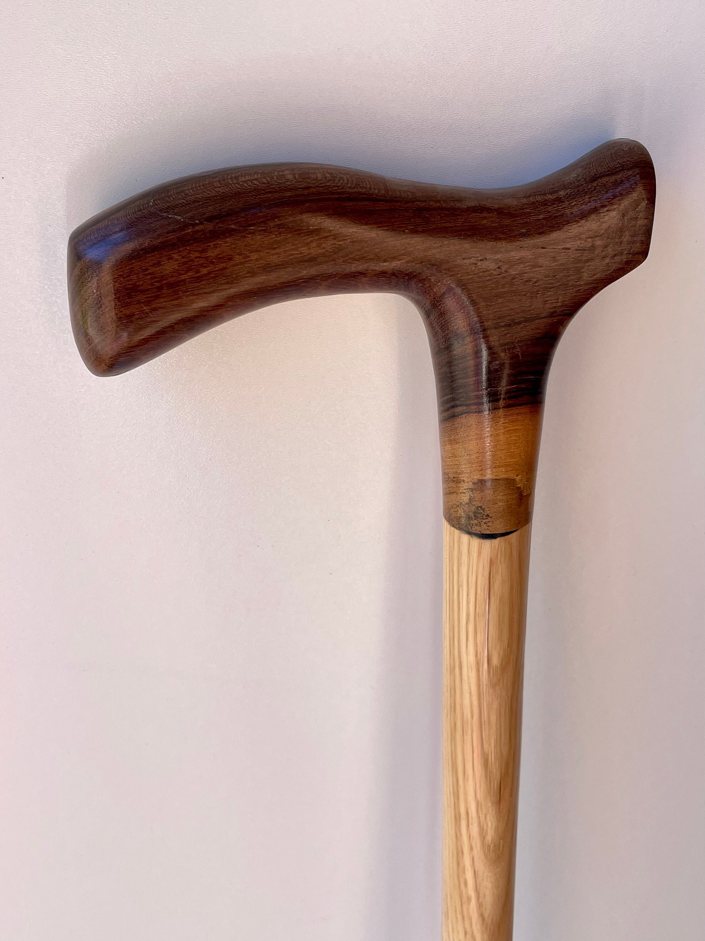 Ash and Rosewood Walking Cane - Etsy