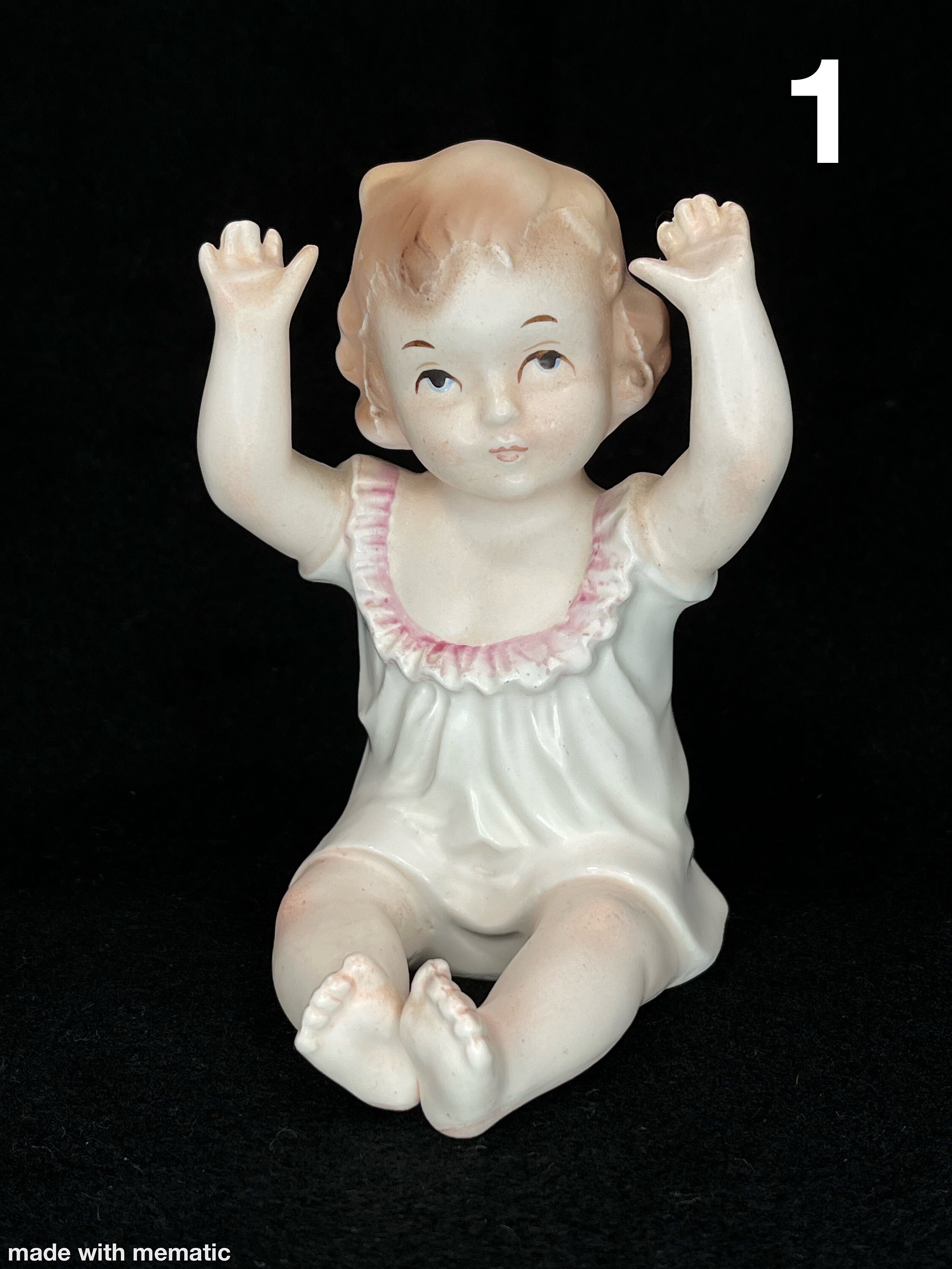 Vintage Collectible Bisque Piano Babies Boy and Girl - Etsy