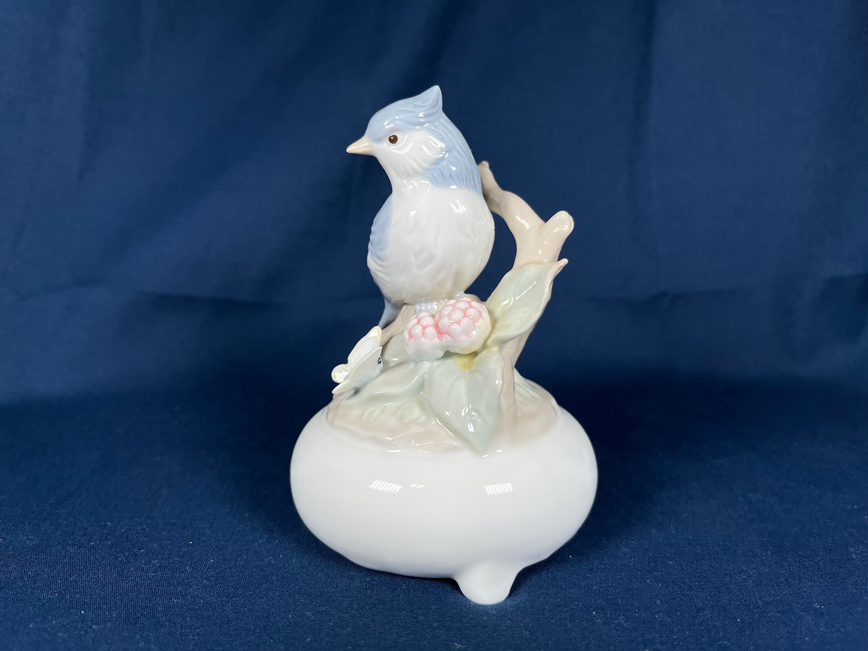 Vintage George Good Bluebird Music Box - Etsy