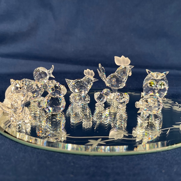 Crystal Figurines - Etsy