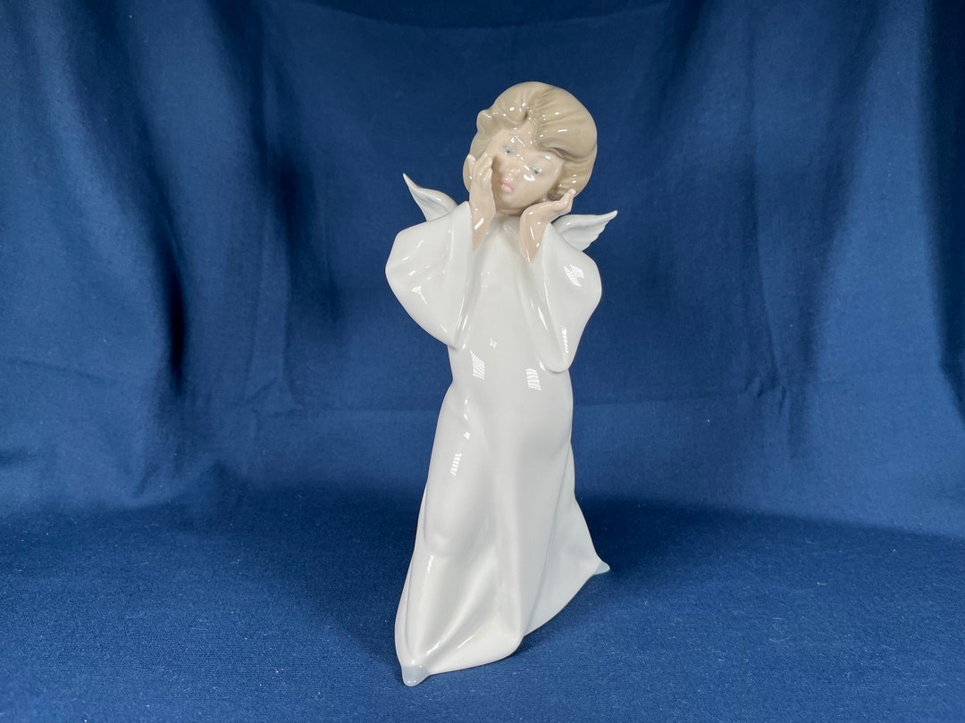 Lladro Mime Angel Figurine - Etsy