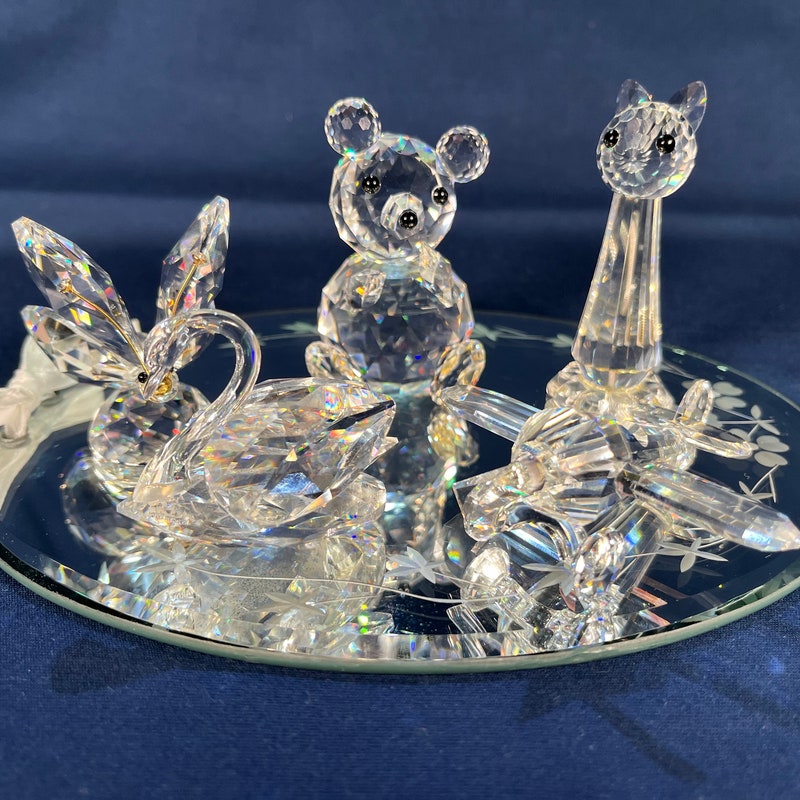Crystal Figurines - Etsy