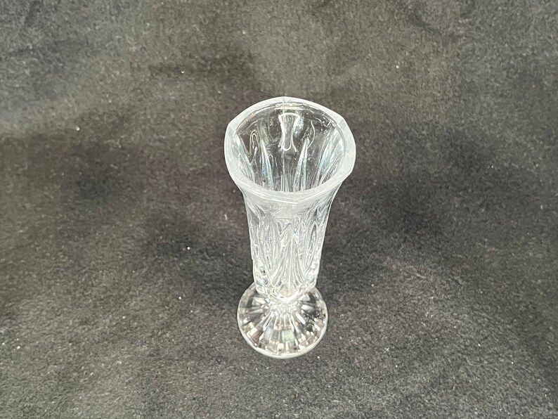 Vintage Libbey Glass Company 6cut Glass Bud Vase - Etsy