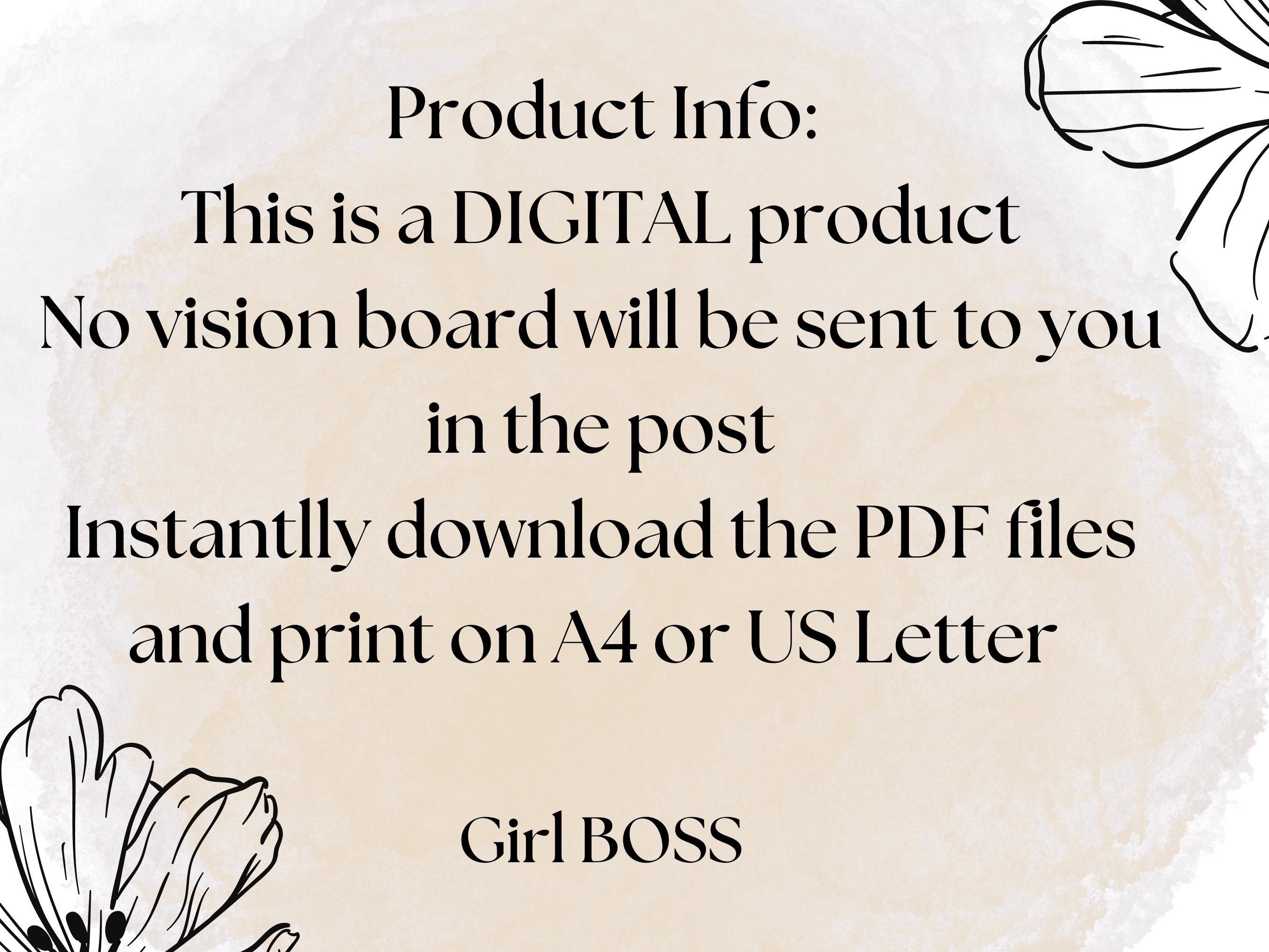 Vision Board Kit, Vision Board Printables, Affirmations, Girl Boss ...