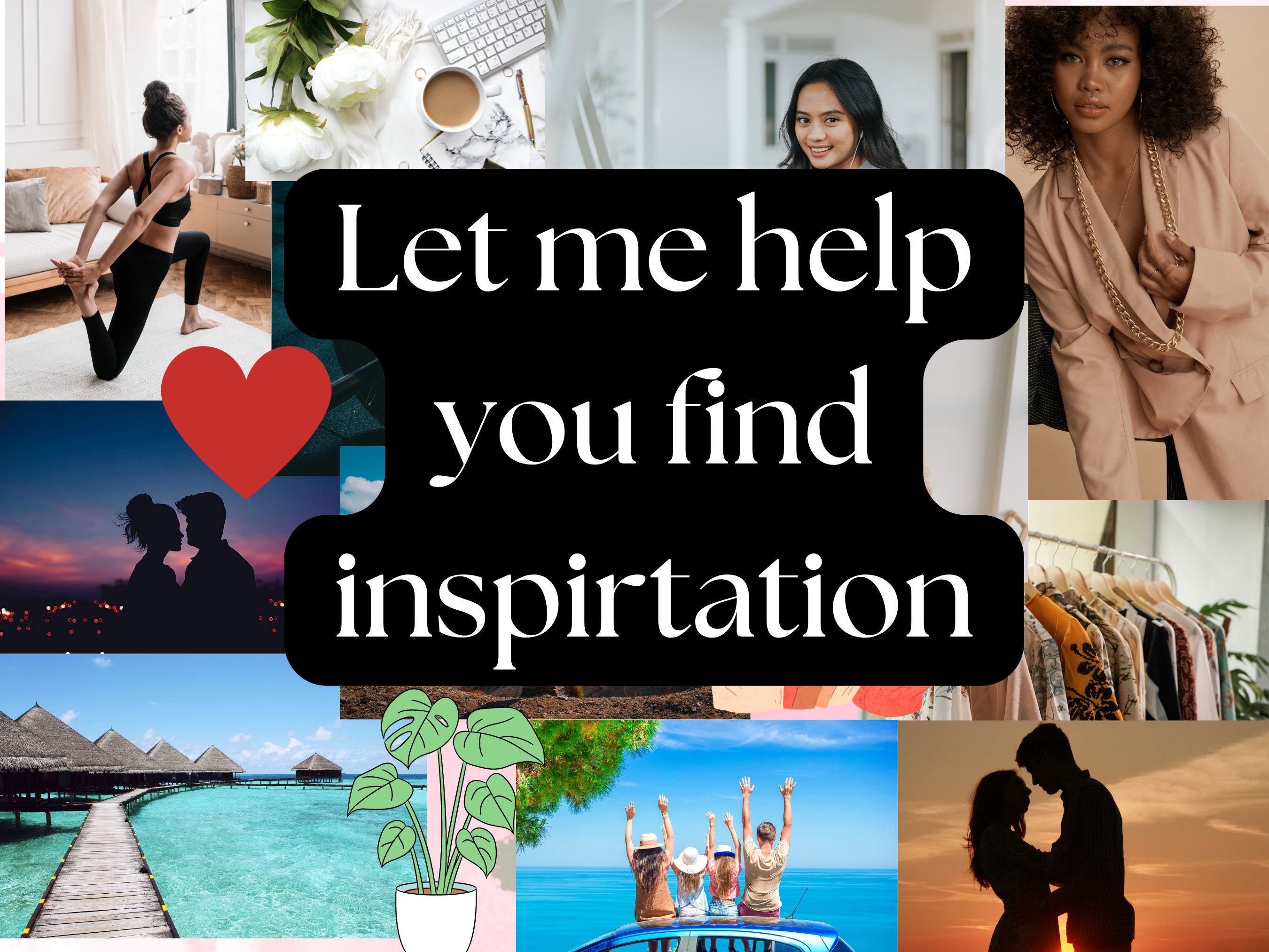 Custom Vision Board Kit, Vision Boards, Personalised Vision Board ...