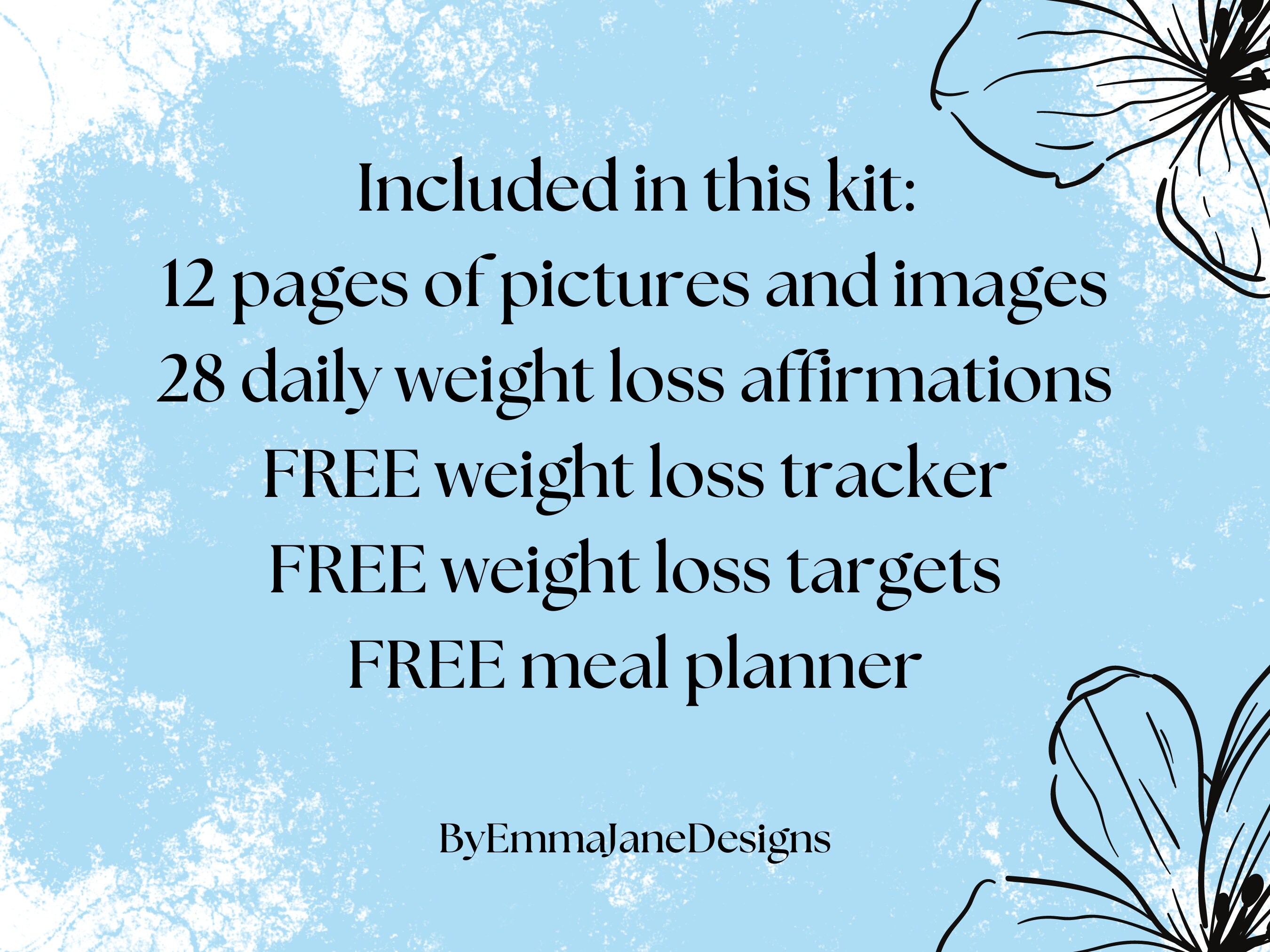 VISION BOARD Printables, Weight Loss Vision Board, Health Vision Board ...