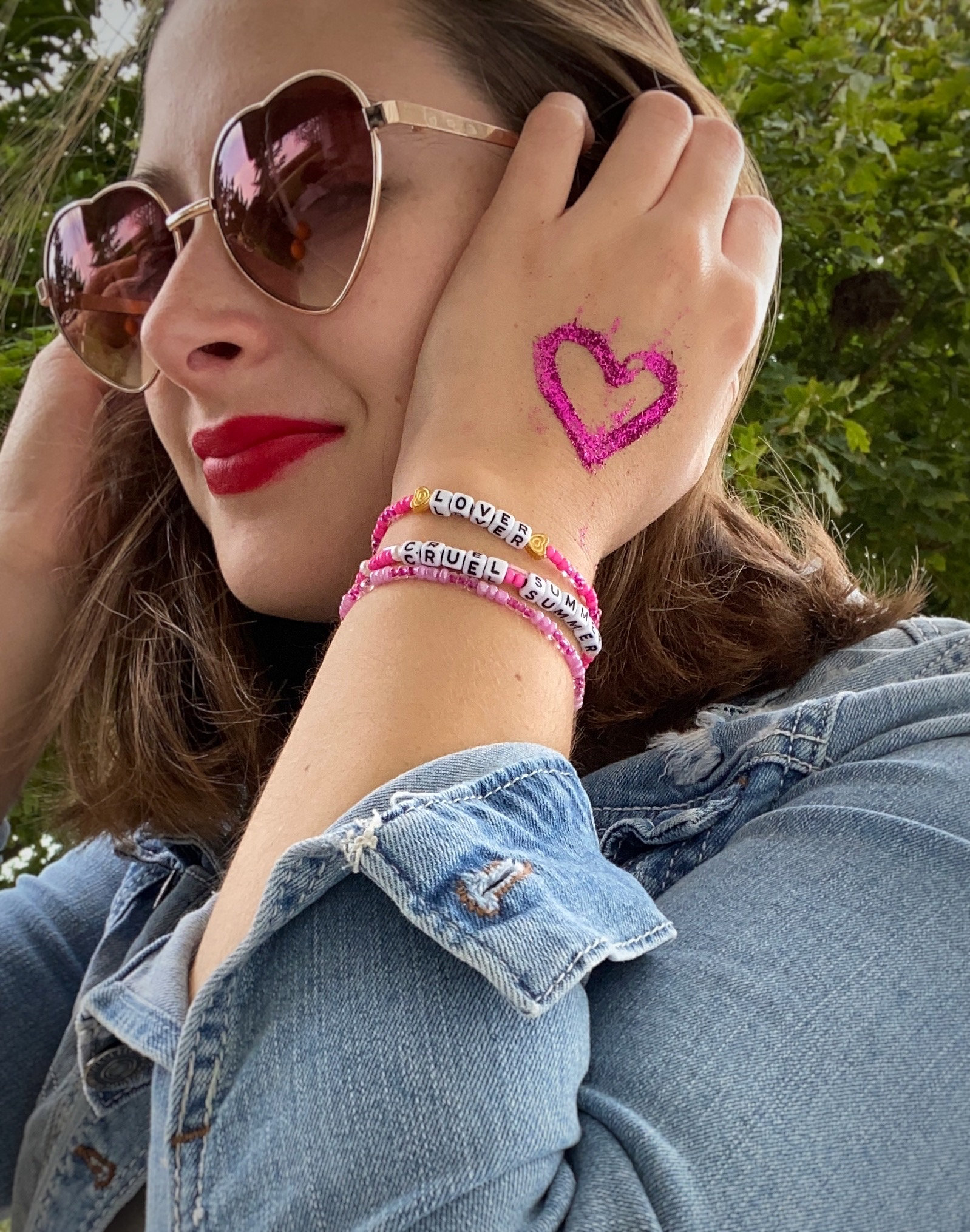 Taylor Swift Lover 4 Piece Set add Your Favorite Song - Etsy