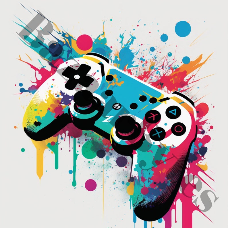 20 Game Controller Clipart PNG - High Quality, Printable Poster Gaming ...