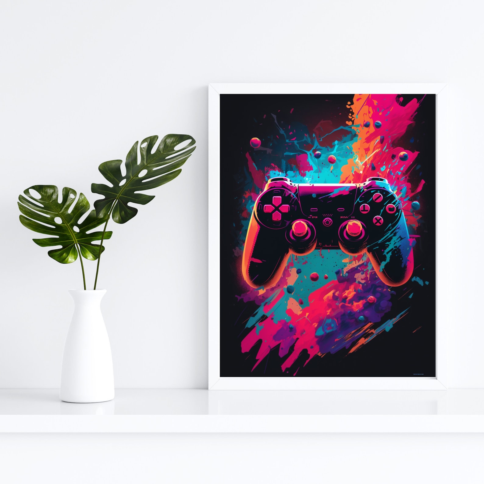 20+ Gaming Wall Art, Gaming Room Decor, Gaming Controller PNG ...