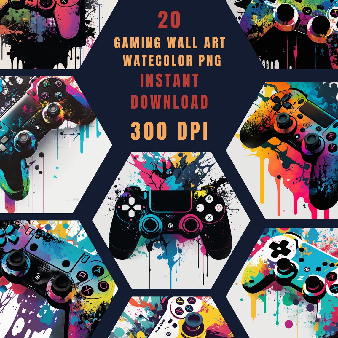 20 Game Controller Clipart PNG - High Quality, Printable Poster Gaming ...