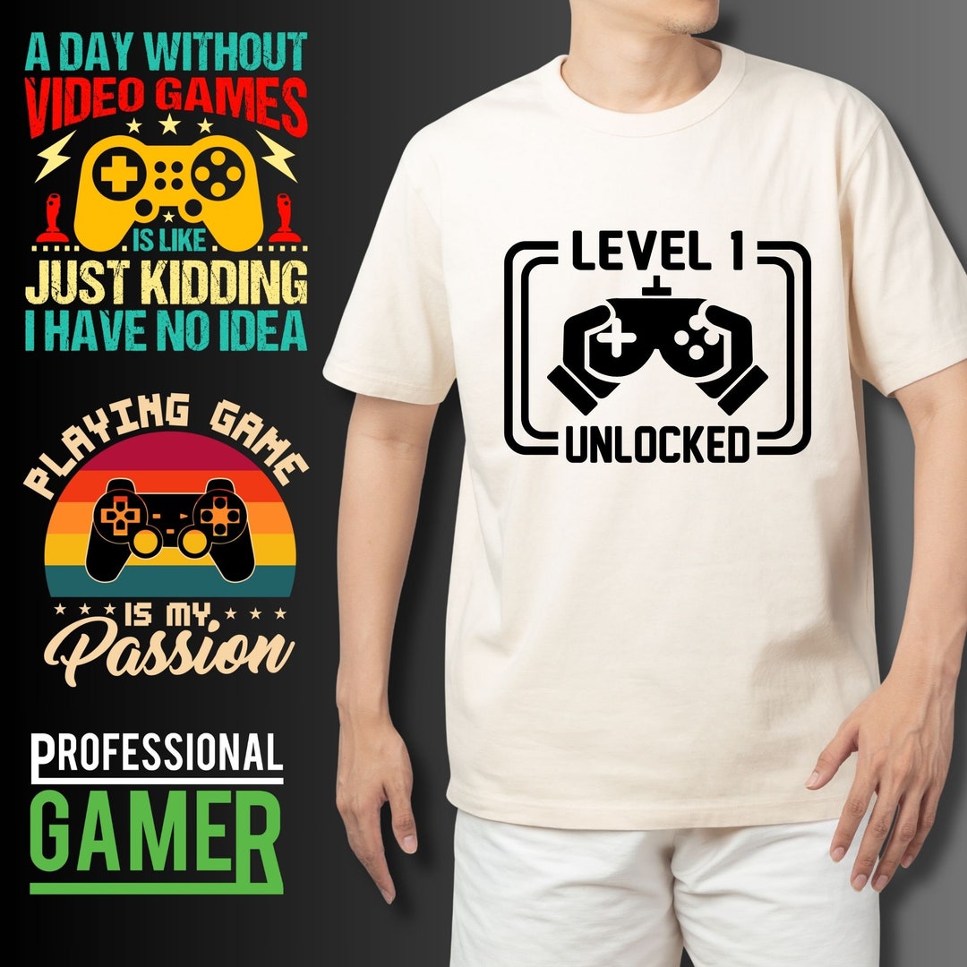 30 Gamer Svg, Gamer Svg Bundle, Tshirt Svg Bundle, Funny Gamer Sayings ...