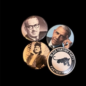 Civil Rights/political African American Icons - Pinback Button - Etsy