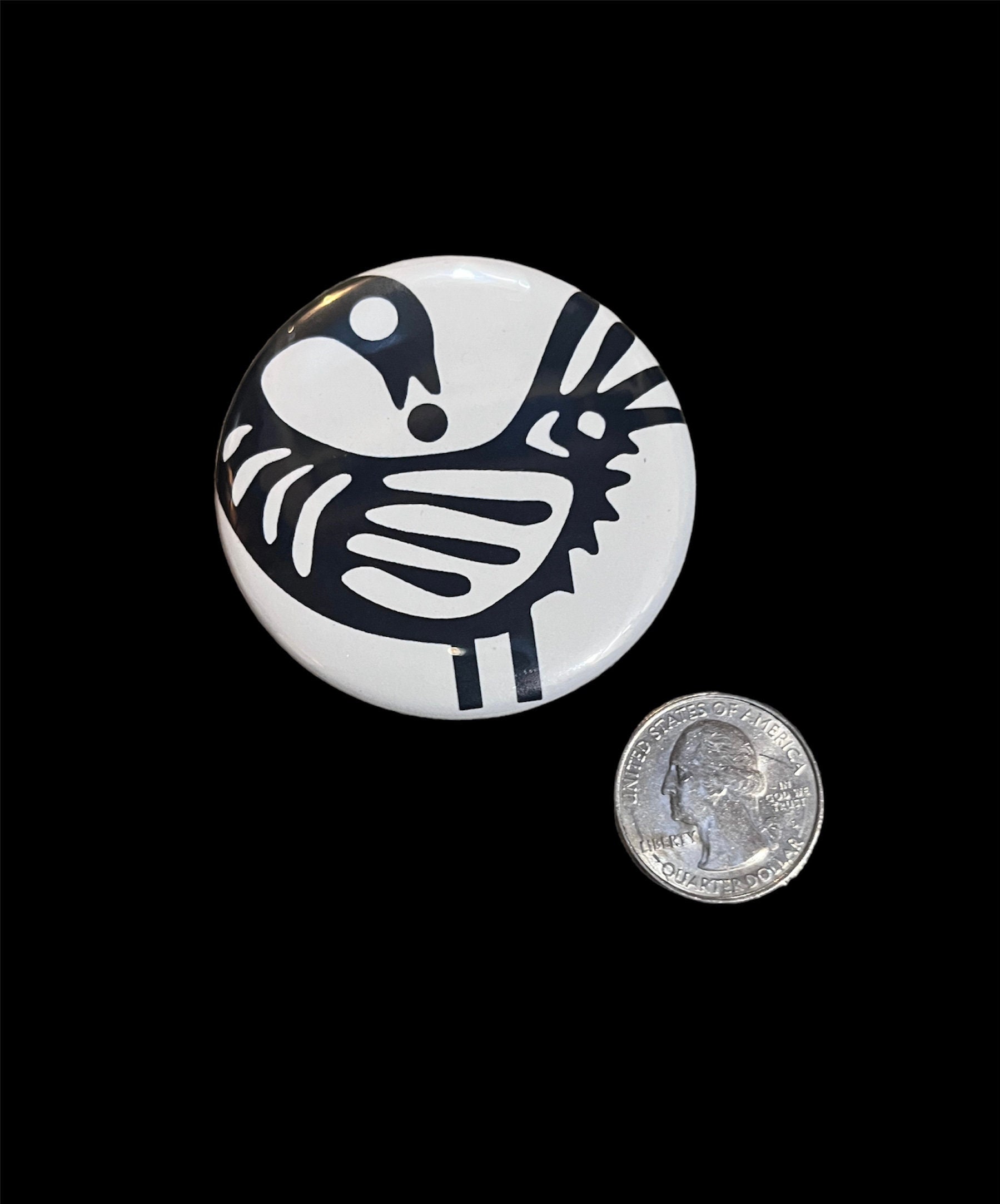 Adinkra Symbol - Circle Pinback Button - Etsy