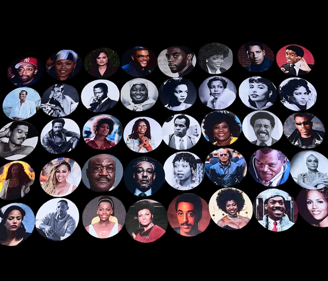 Actors/directors in FILM African American Icons - Pinback Button - Etsy