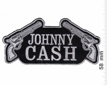 Johnny Cash Iron on Patches - Etsy