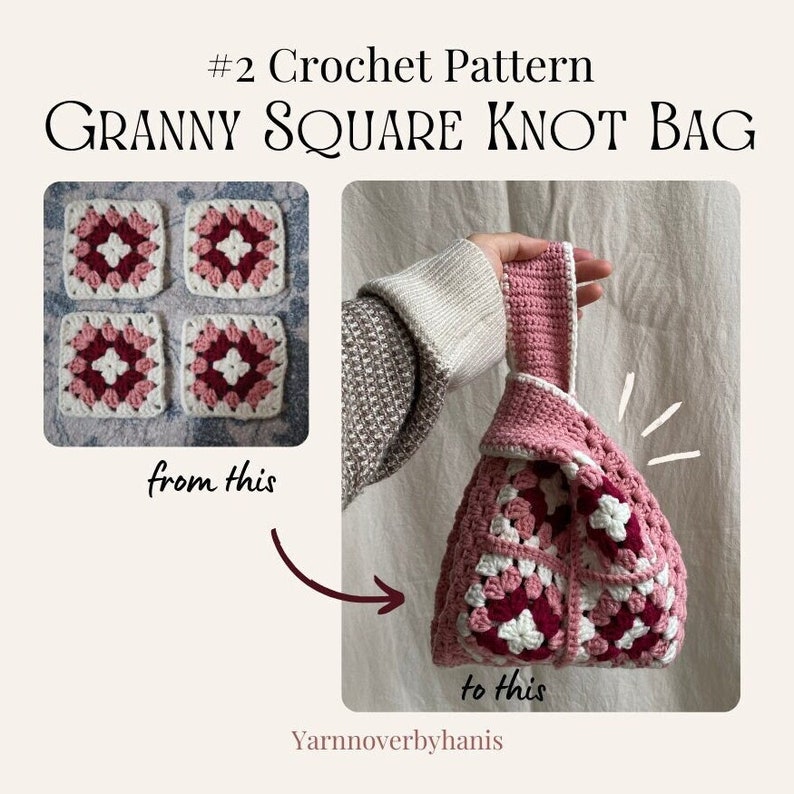 Knot Bag Crochet Pattern/beginner-friendly Pattern - Etsy