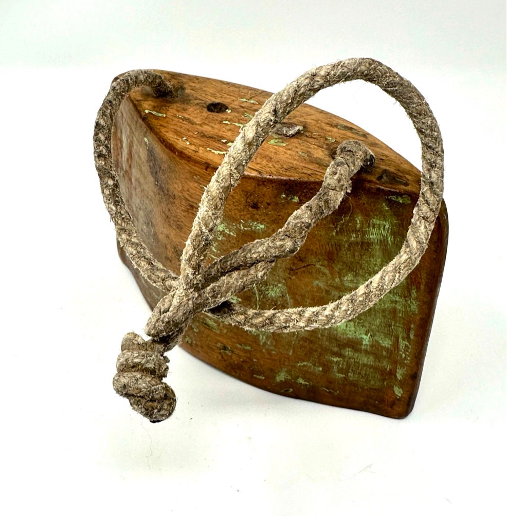 Antique Indonesian Wooden Cow Bell - Etsy