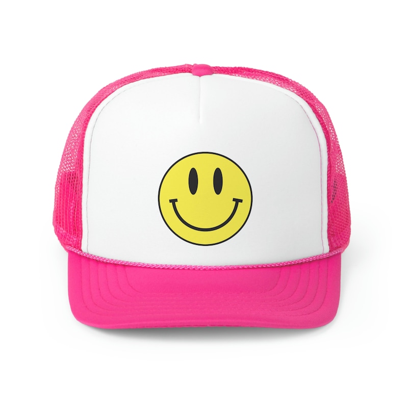 Smiley Face Hat - Etsy