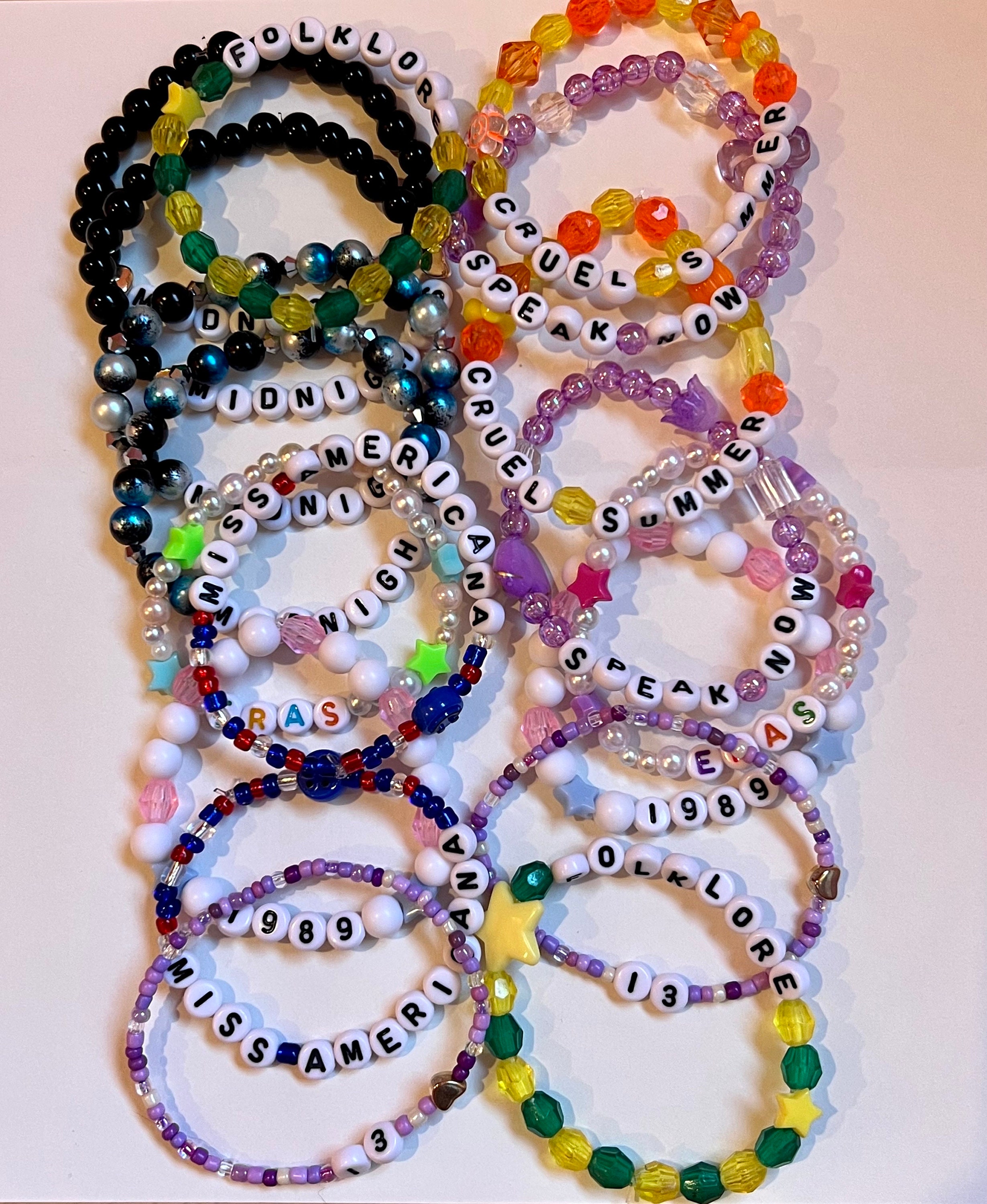 Eras Friendship Bracelets Individual Trading Bracelets - Etsy
