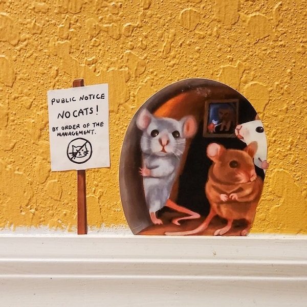 Mouse House Decal - Etsy