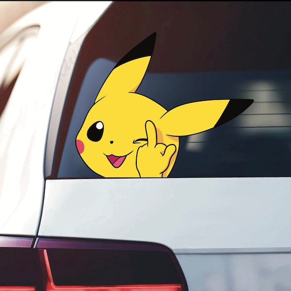 Pikachu Phone Sticker - Etsy
