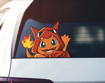 Shiny Charizard Vinyl Decal – Pokémon Inspired Sticker | Durable ...