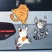 Scard Y Cats Car Decal Vinyl Window Stickers Gift for Cat Lovers Silly ...