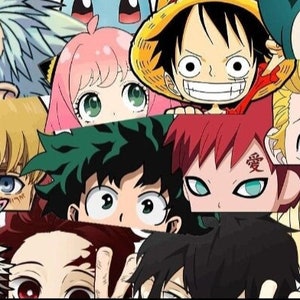 Anime Character Peeker of Your Choice/ Custom Anime Peeker/ Anime ...