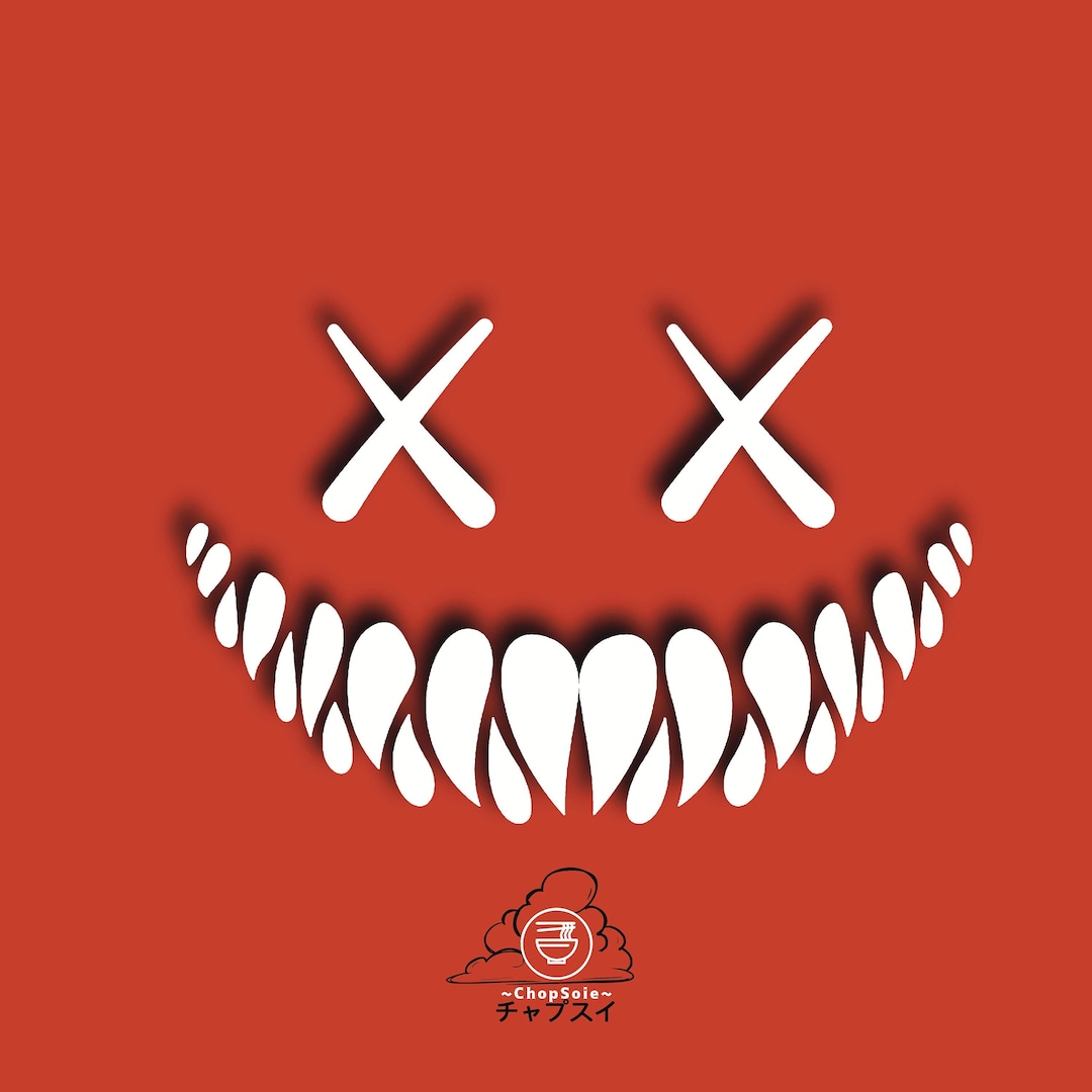 Demon Vinyl Smile Decal Sticker - Etsy