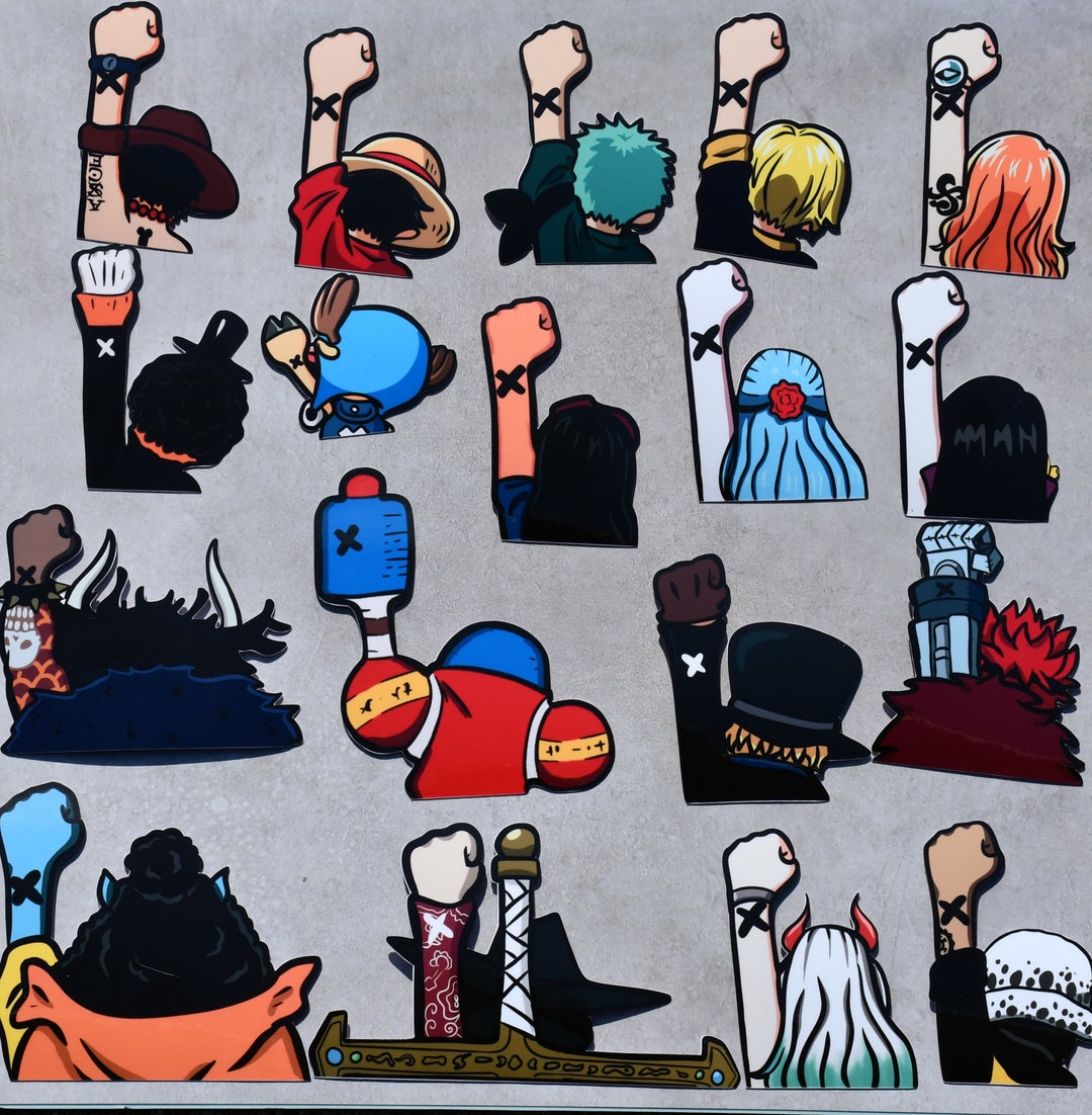 Adventure Friends Sticker FULL Set / Anime Car Vinyl Stickers/ - Etsy