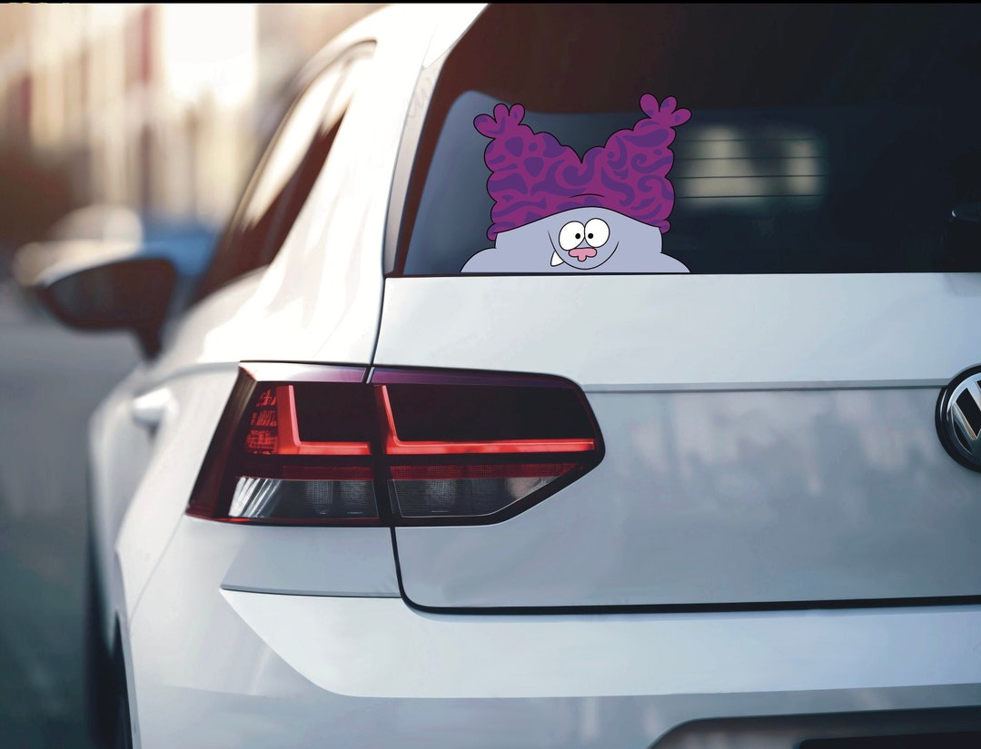 Chowder Peeking Peeker Sticker Chowder Window Decal Water Resistent Chowder Cn Peeker