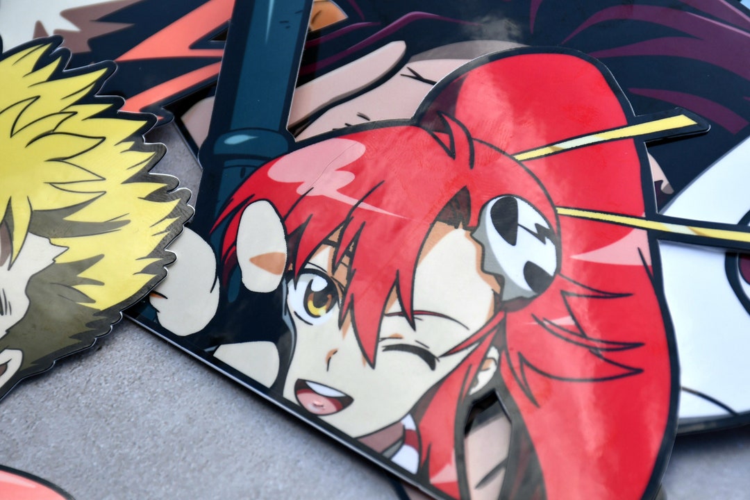 Anime Character Peeker of Your Choice/ Custom Anime Peeker/ Anime ...