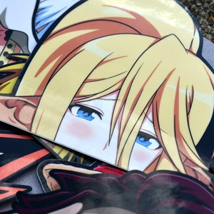 Custom Character Peeker Sticker of Your Choice/ Character Custom ...